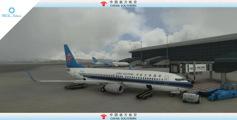 首发【MSFS2020】PMDG NG3 737-81B(WL) 中国南方航空 B-5738-涂装区-中国模拟飞行网