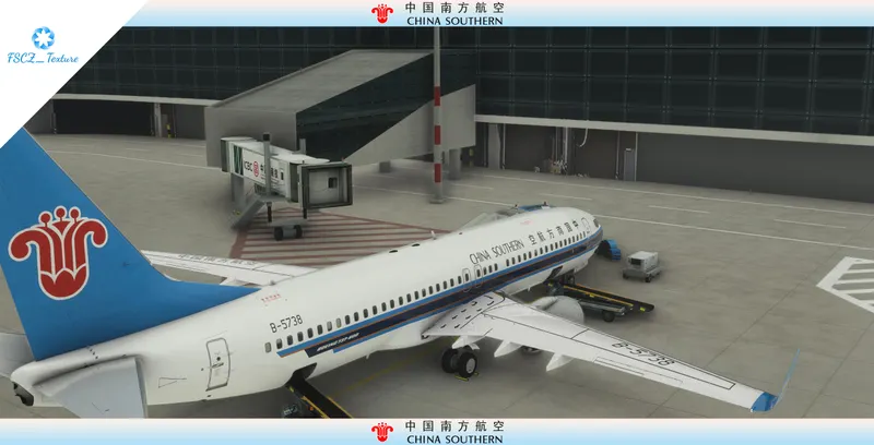 首发【MSFS2020】PMDG NG3 737-81B(WL) 中国南方航空 B-5738-涂装区-中国模拟飞行网